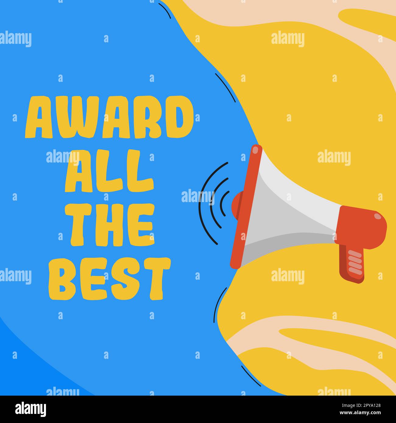 Writing Displaying Text Award All The Best Concept Meaning Prize And Other Mark Of Recognition