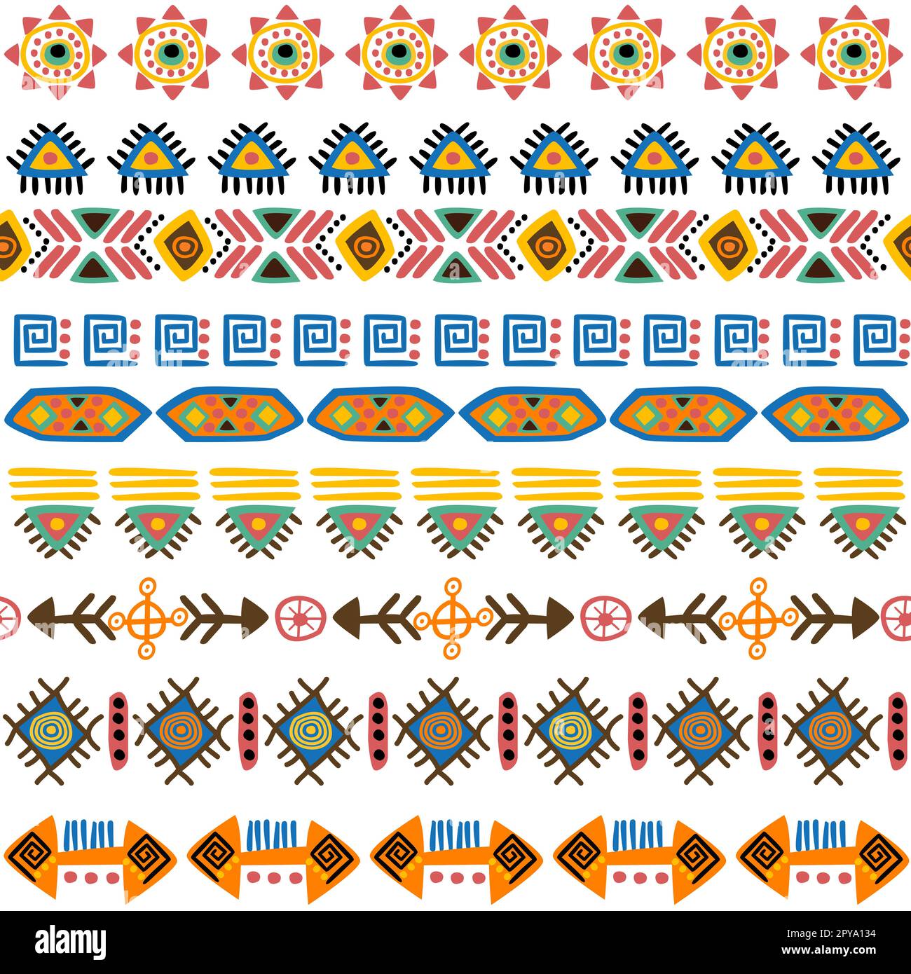 Tribal motifs Cut Out Stock Images & Pictures - Alamy