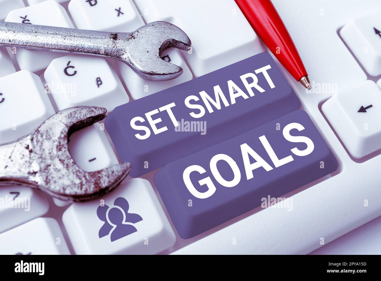 Text caption presenting Set Smart Goals. Word for Establish achievable ... Text caption presenting Set Smart Goals. Word for Establish achievable ...
