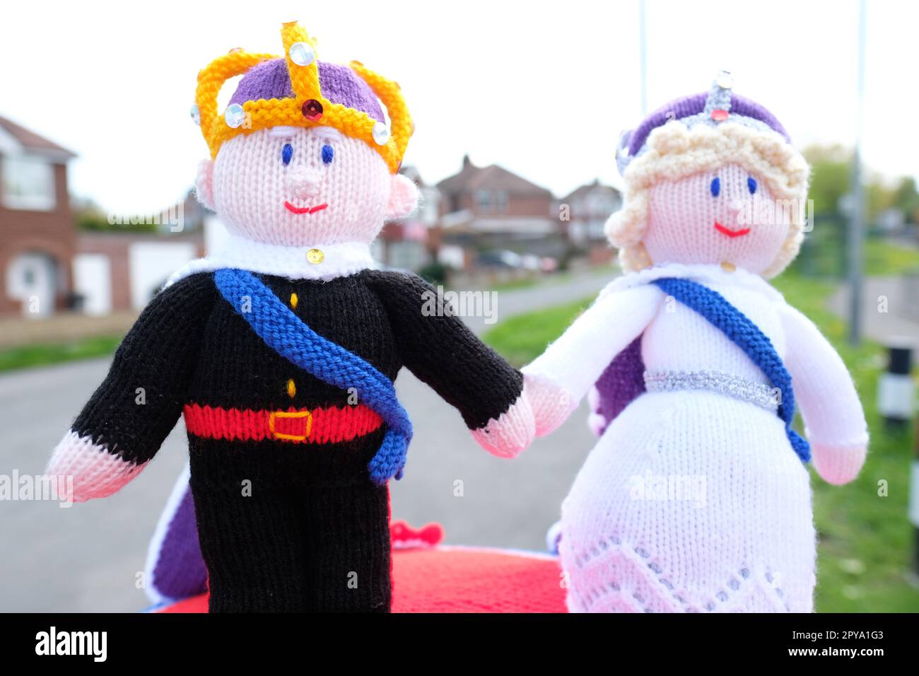 Charles camilla coronation hi-res stock photography and images - Alamy