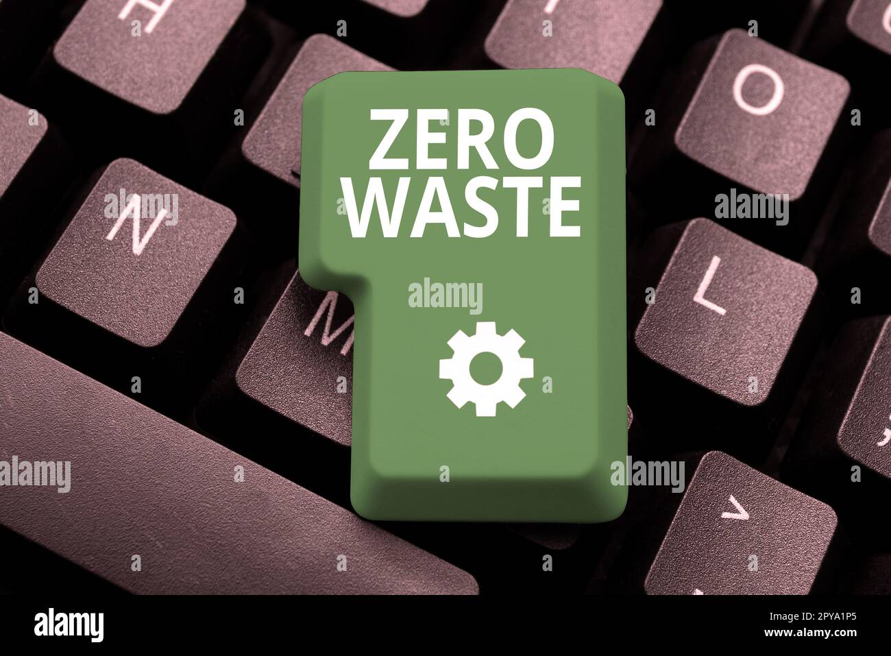 Inspiration showing sign Zero Waste. Concept meaning industrial responsibility includes ...