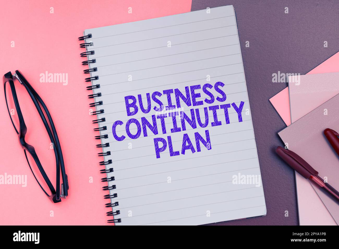 Writing displaying text Business Continuity Plan. Word for creating ...