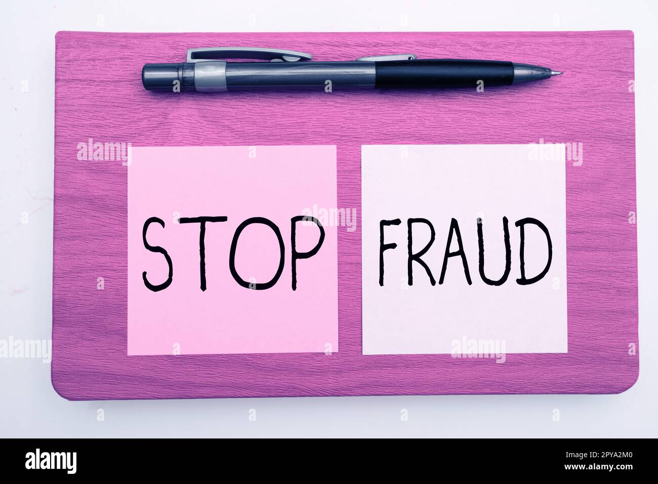 Inspiration showing sign Stop Fraud. Internet Concept campaign advices ...
