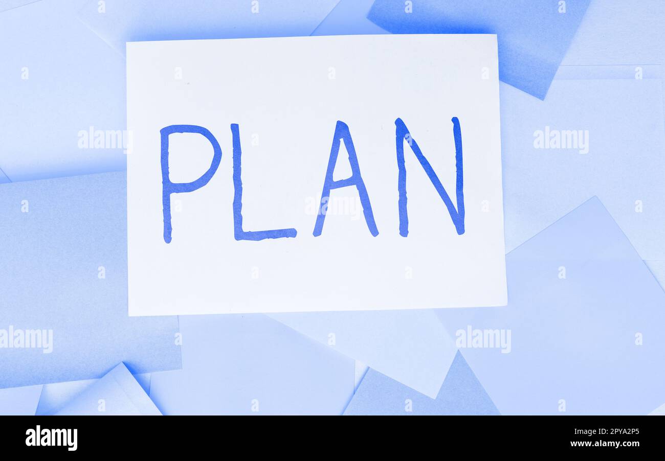 Conceptual display Plan. Conceptual photo Start of a detailed proposal ...
