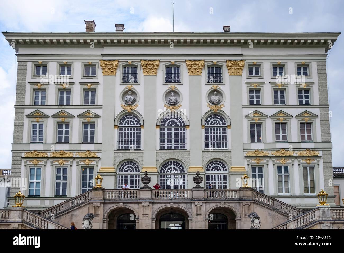 Nymphenburg Palace near Munich Germany Stock Photo - Alamy
