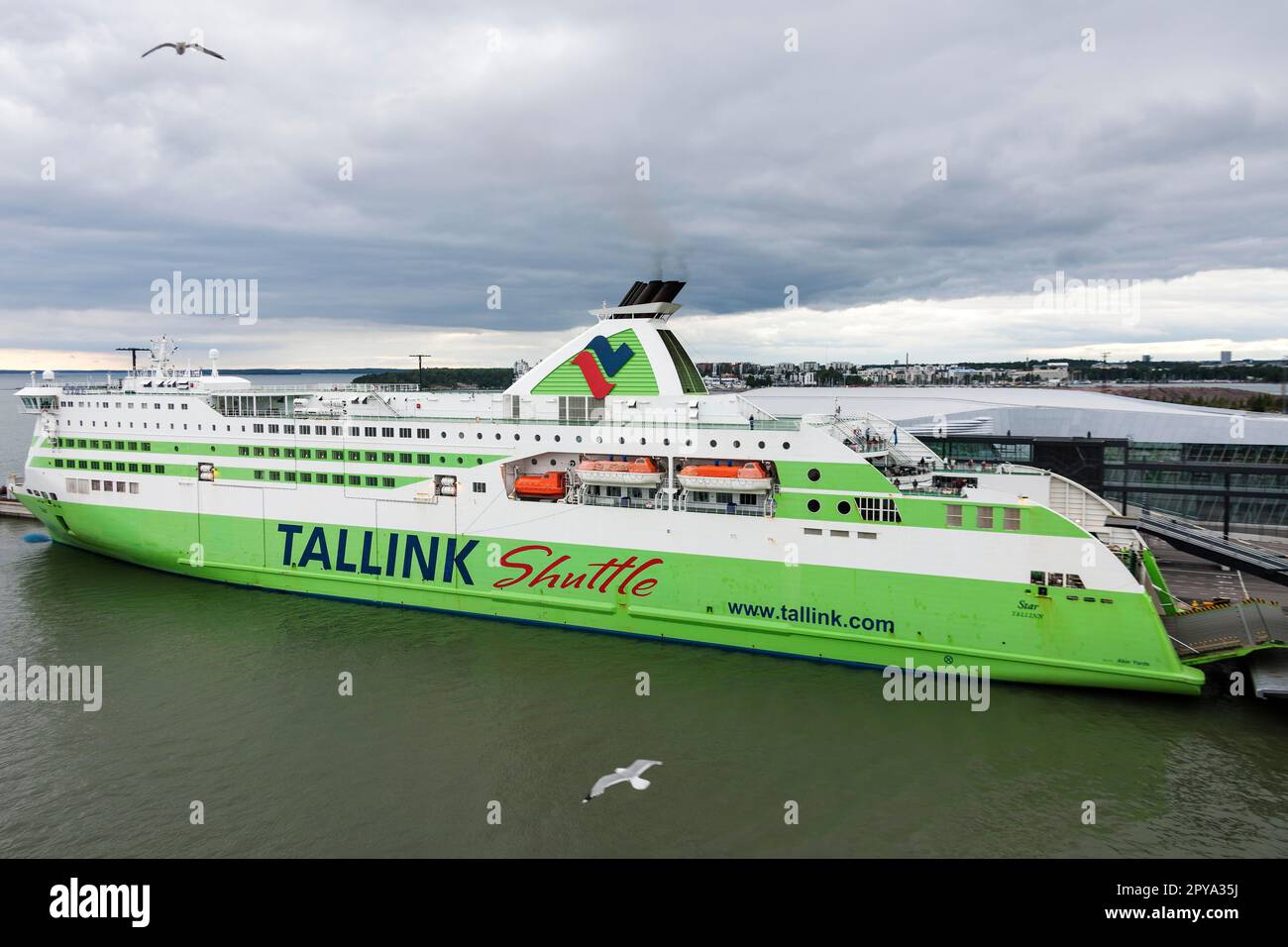 Ship, Harbour, Helsinki, Finland Stock Photo - Alamy