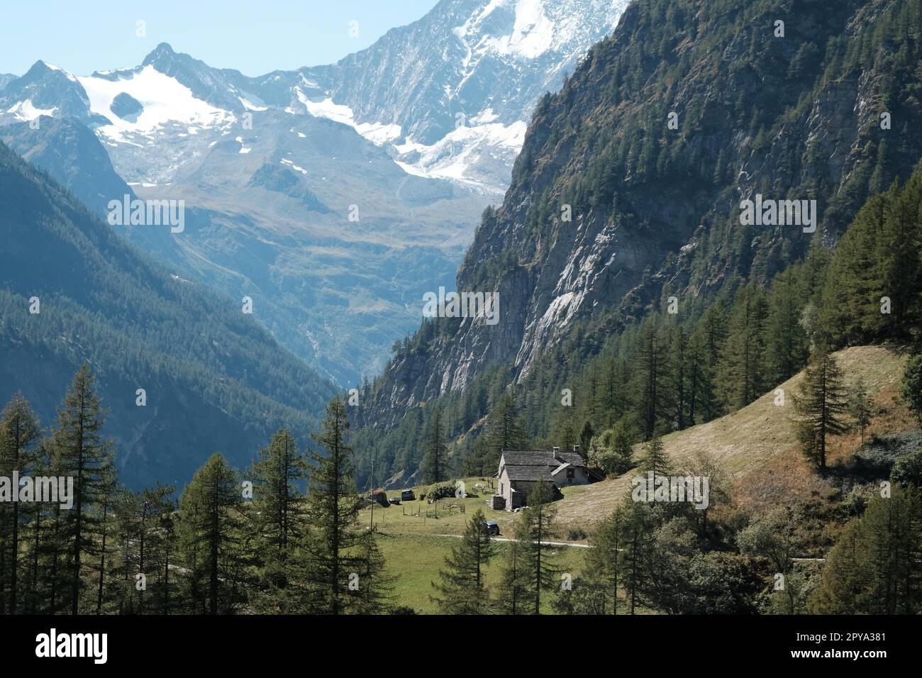 Italian Alps near Simplon Stock Photo - Alamy