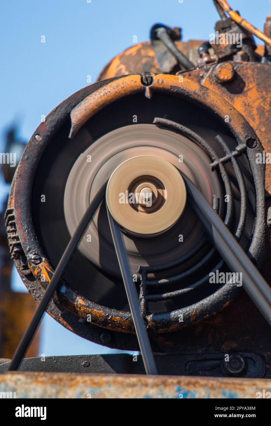 Belts with buckles as element of clothing design Stock Photo - Alamy