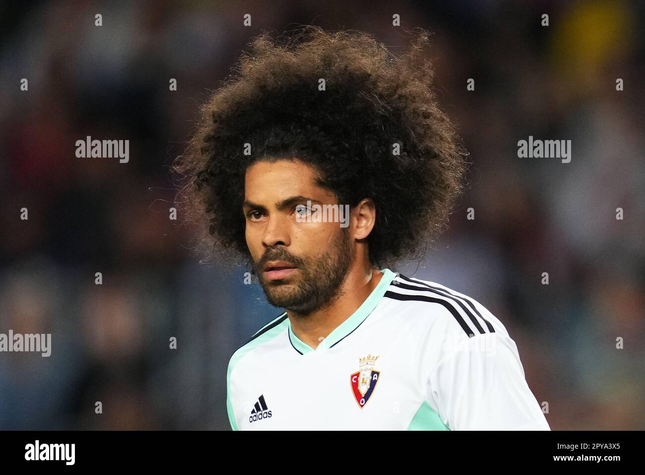 Aridane Hernandez of CA Osasuna during the La Liga match between FC ...