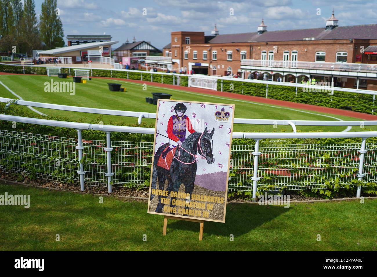 EDITORIAL USE ONLY General view of artwork by James Owen Thomas ...