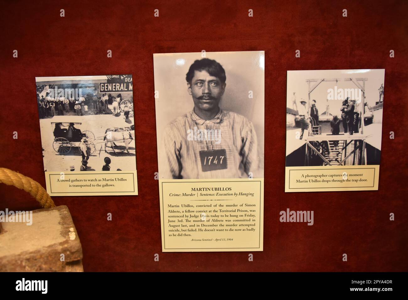 Execution hanging gallows hi-res stock photography and images - Alamy