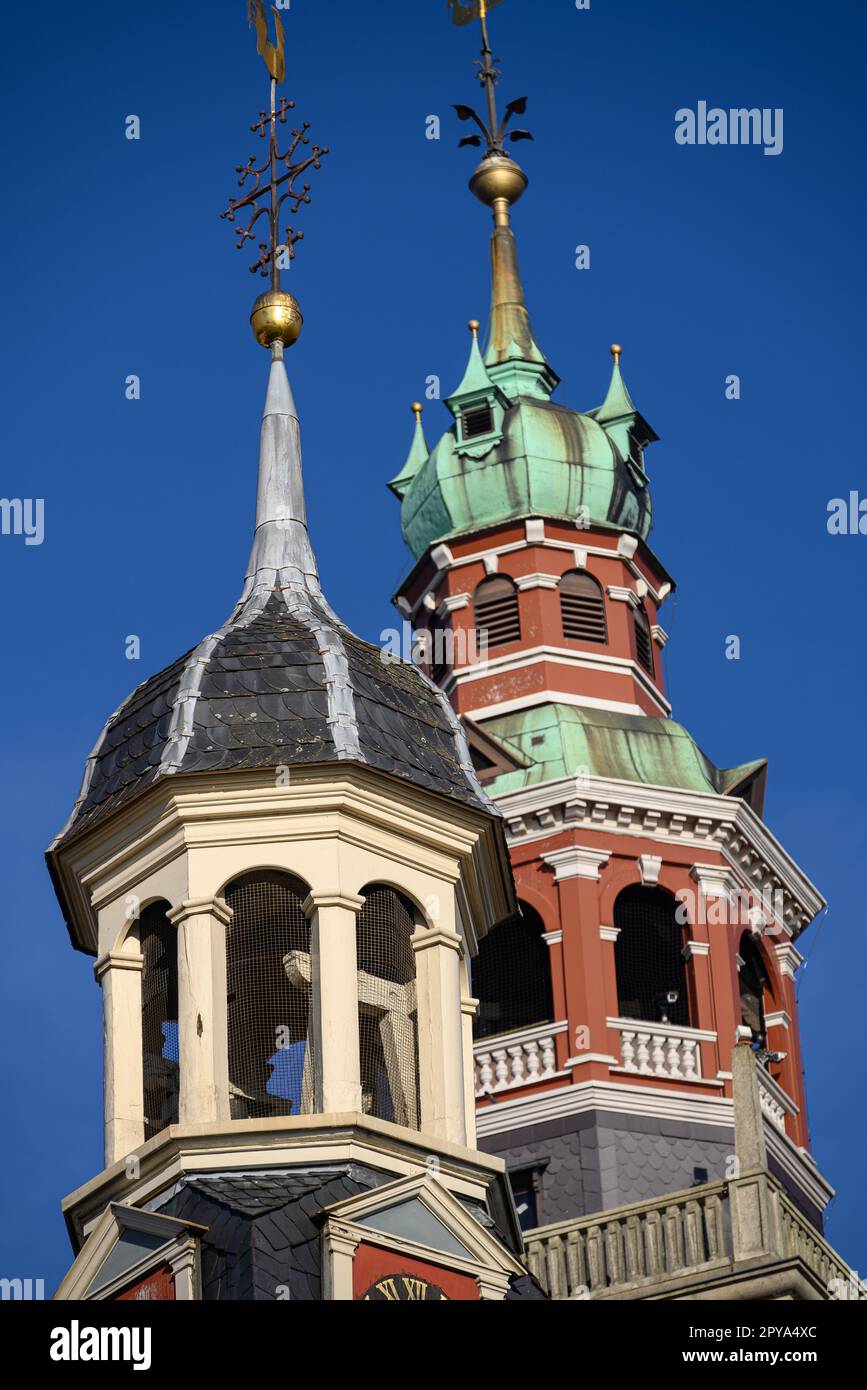 the city of Leer at the ems river in germany Stock Photo - Alamy