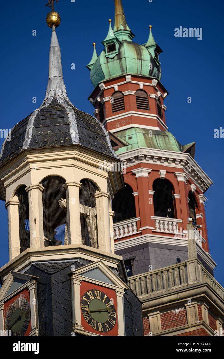 the city of Leer at the ems river in germany Stock Photo - Alamy