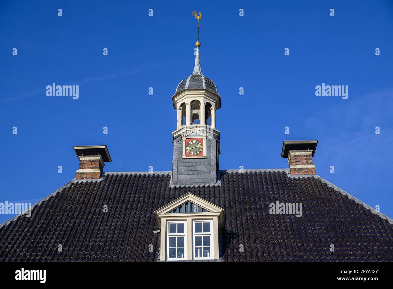 the city of Leer at the ems river in germany Stock Photo - Alamy