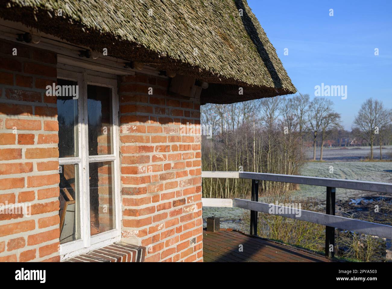 the city of Leer at the ems river in germany Stock Photo - Alamy