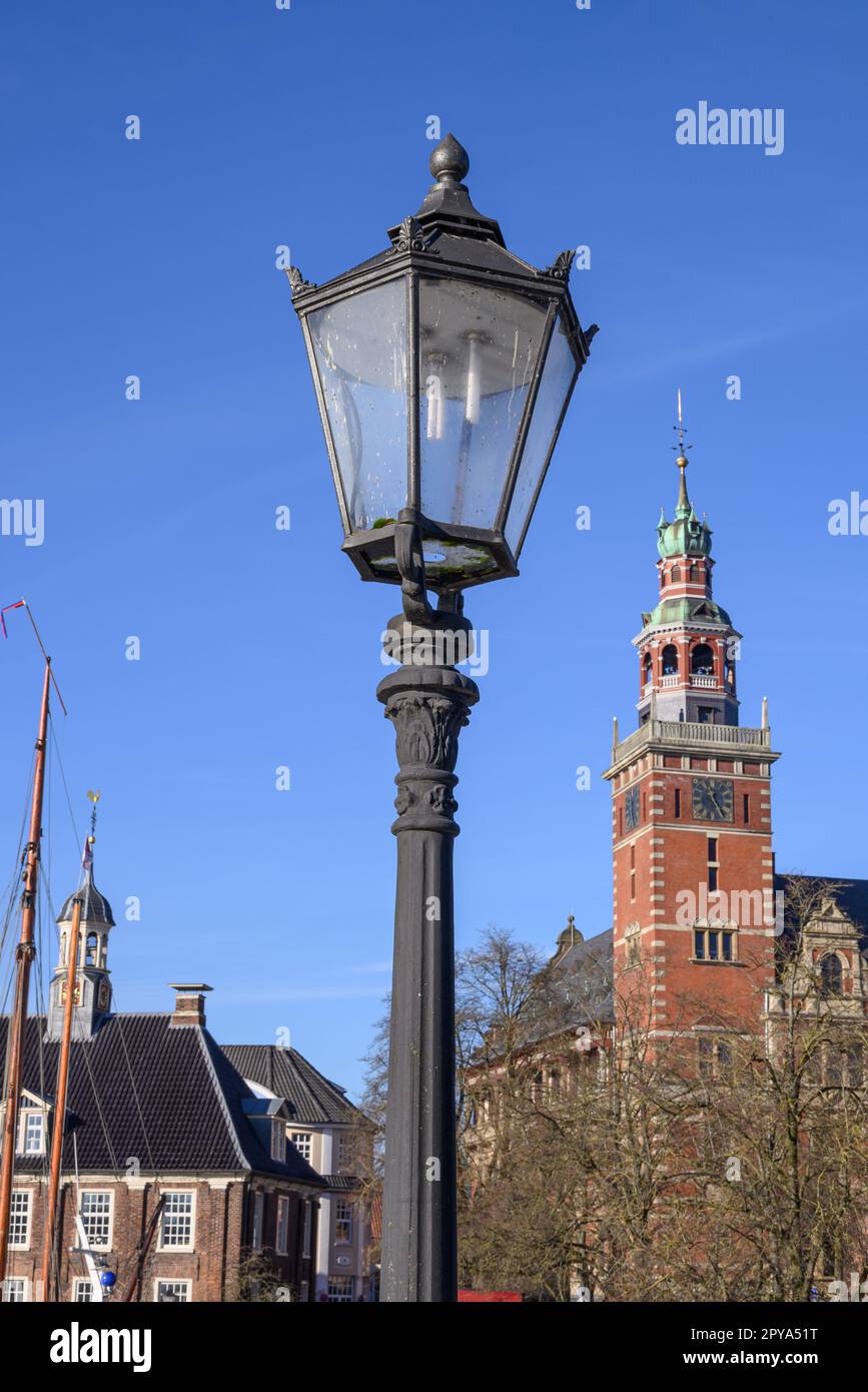 the city of Leer at the ems river in germany Stock Photo - Alamy