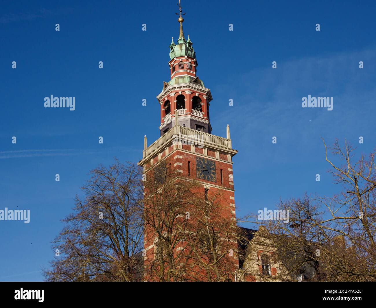 the city of Leer at the ems river in germany Stock Photo - Alamy