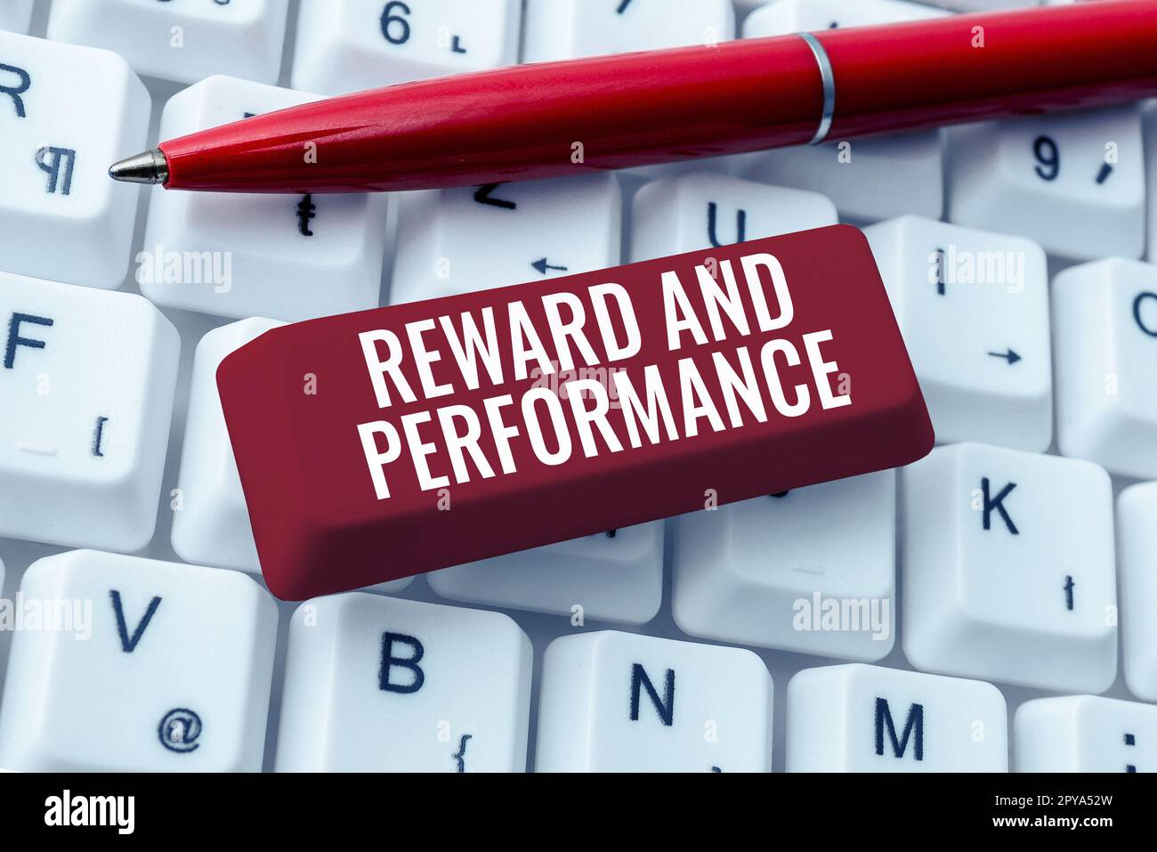 Text caption presenting Reward And Performance. Business idea Given in ...