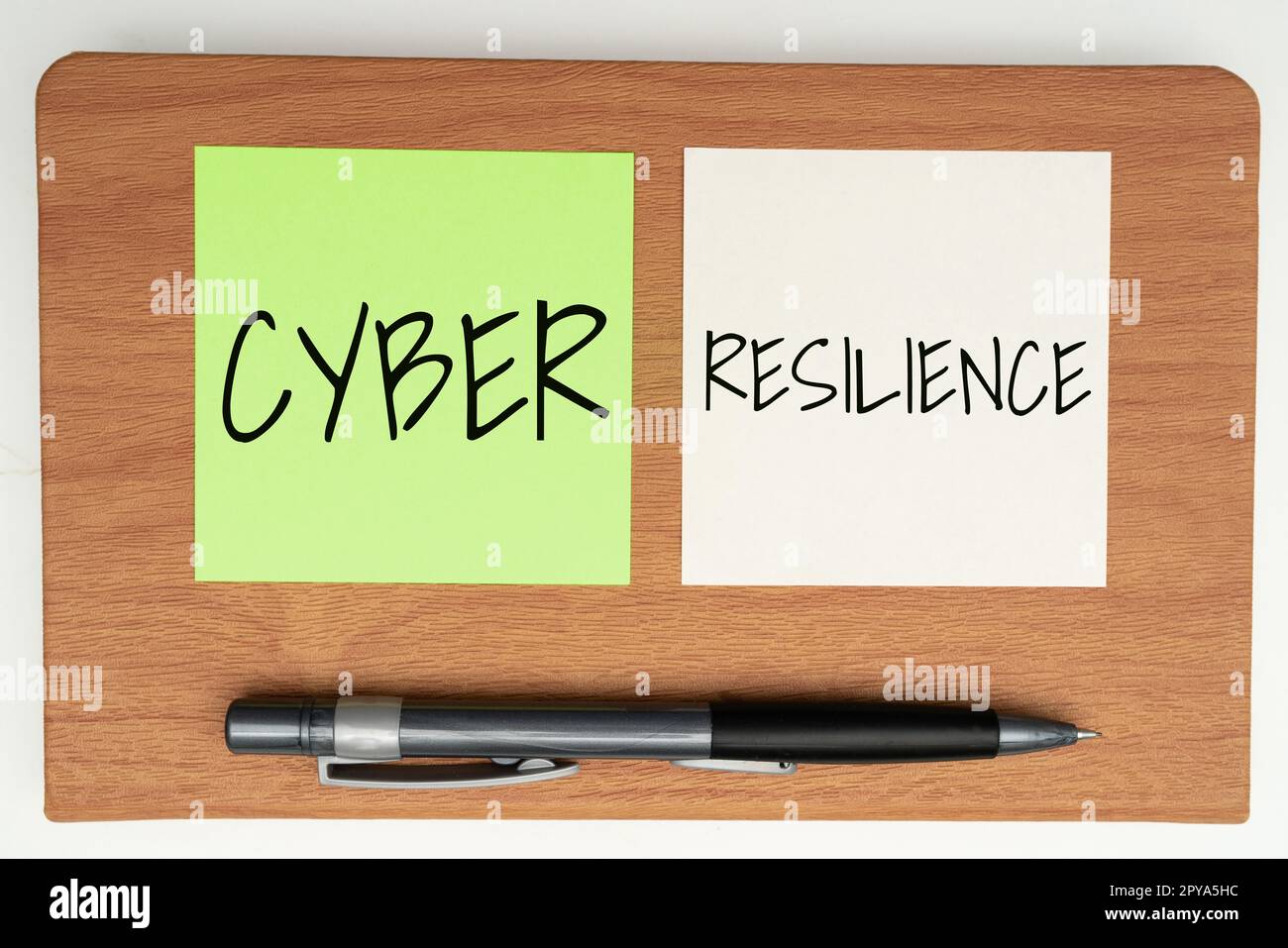 Hand writing sign Cyber Resilience. Business overview measure of how ...
