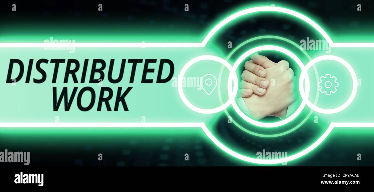 Writing Displaying Text Distributed Work Conceptual Photo Practiced By Enterprises Using