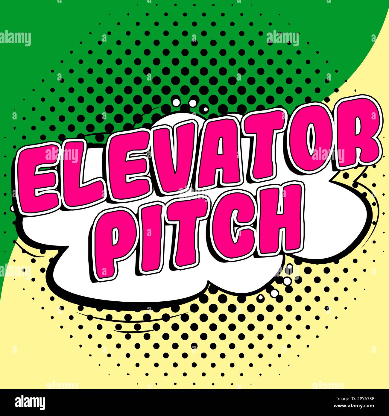 Sign displaying Elevator Pitch. Business approach A persuasive sales ...
