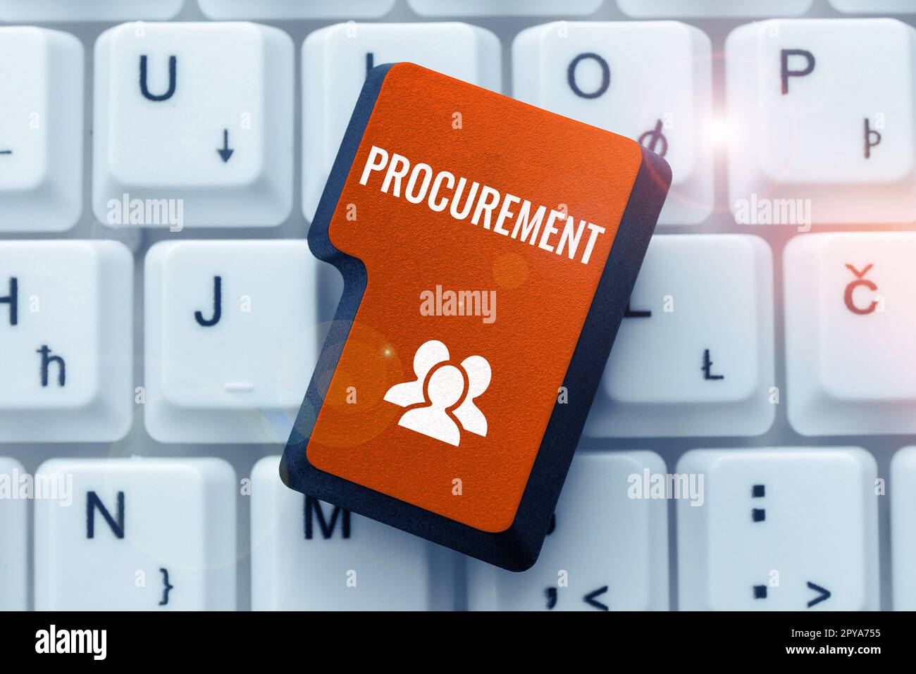 Hand writing sign Procurement. Business idea Procuring Purchase of ...