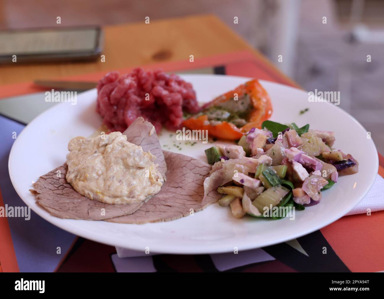 Starter menu hi-res stock photography and images - Alamy