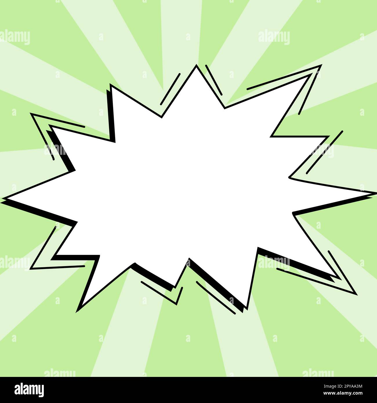 Comics Design Frames. Photo Frame Set With Explosion Bubbles For Add ...