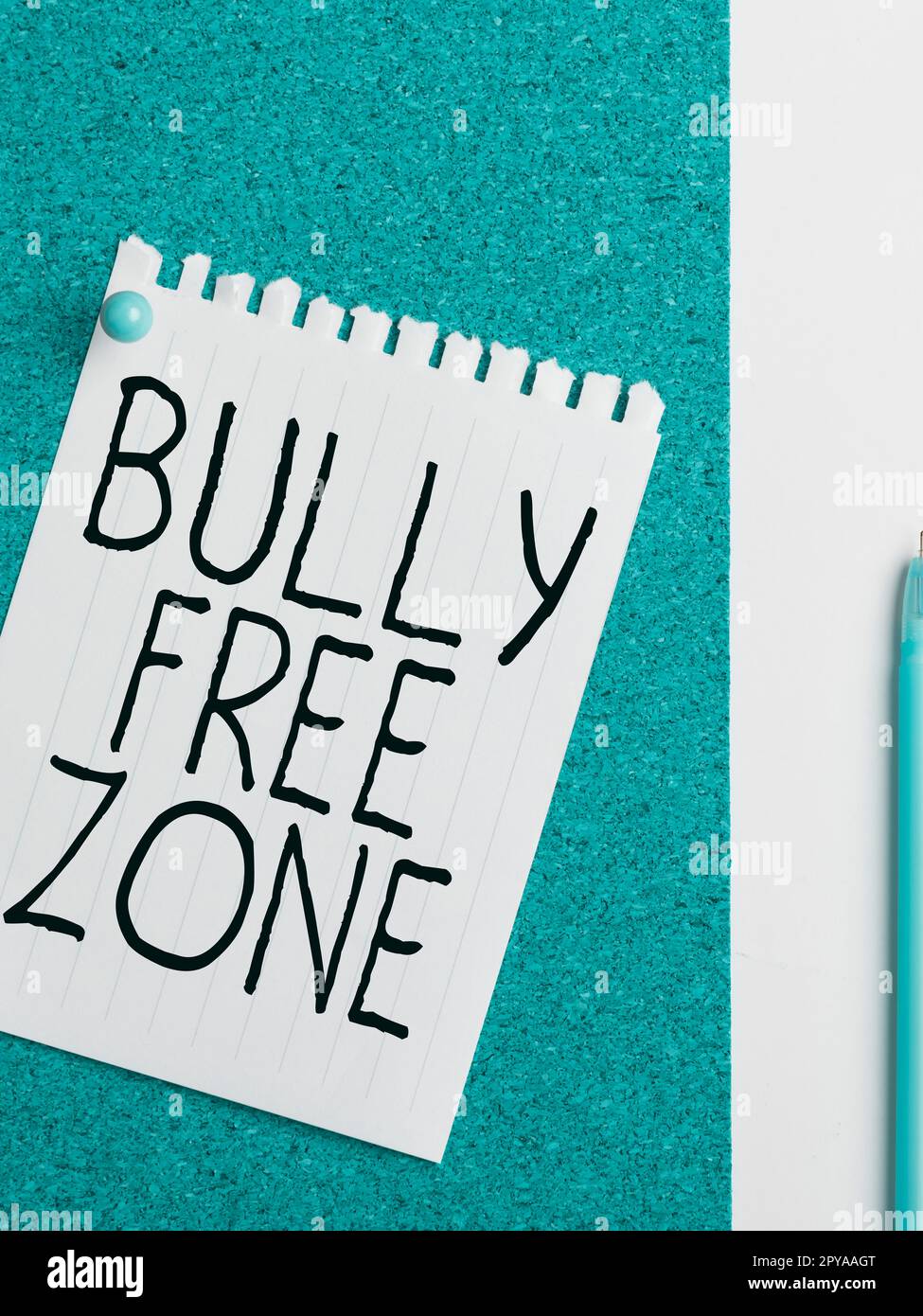 Writing displaying text Bully Free Zone. Business idea Be respectful to ... Writing displaying text Bully Free Zone. Business idea Be respectful to ...