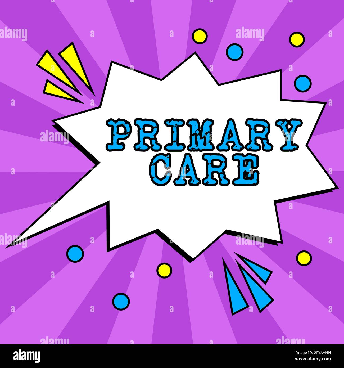 Sign displaying Primary Care. Internet Concept health care provided by ...