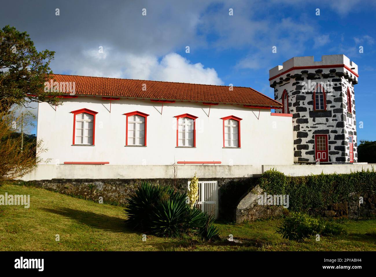 Arts and Crafts School, Capelo, Faial, Azores, Portugal, Escola, Centro ...