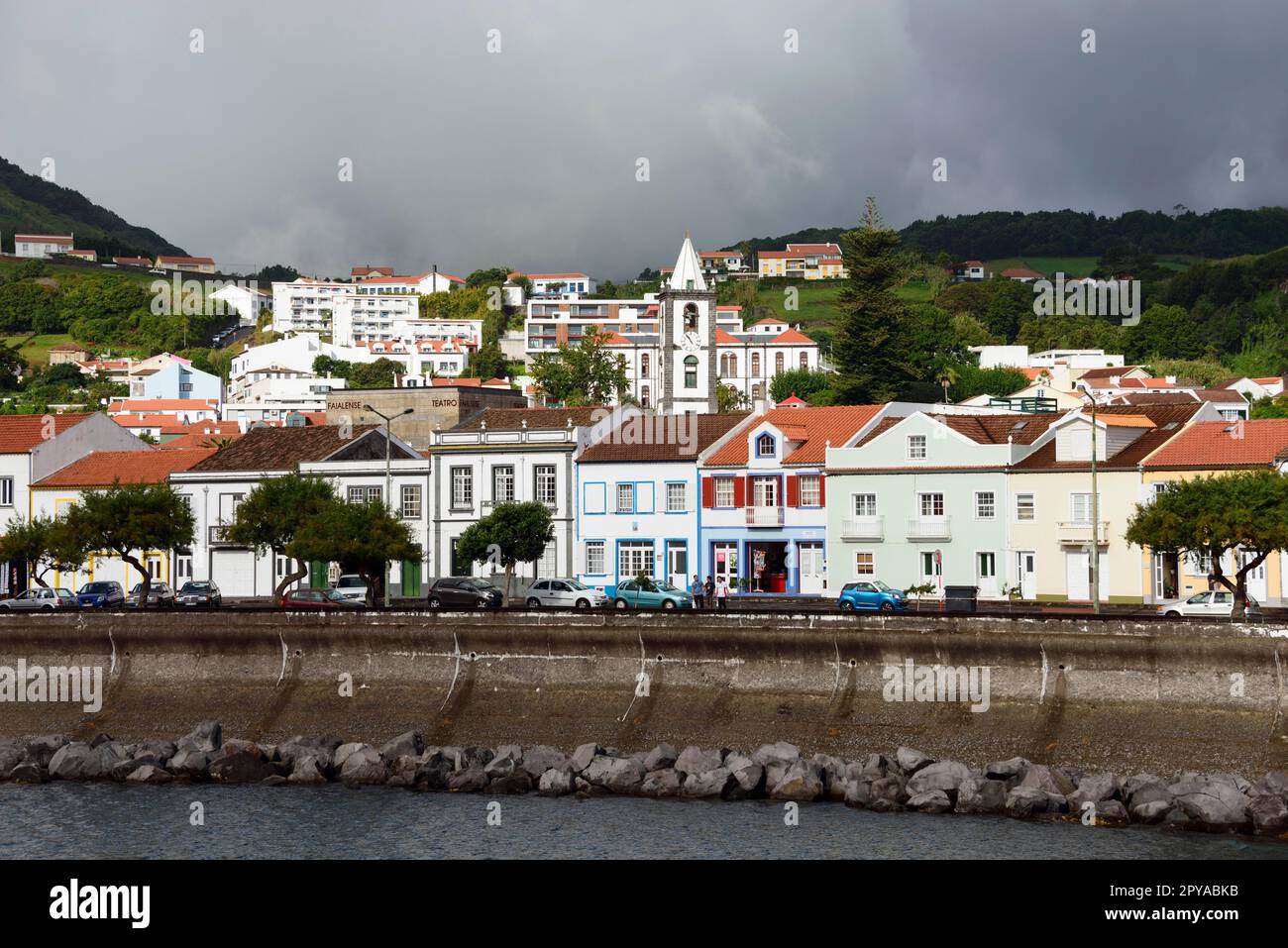 Horta, Faial, Azores, Portugal Stock Photo - Alamy