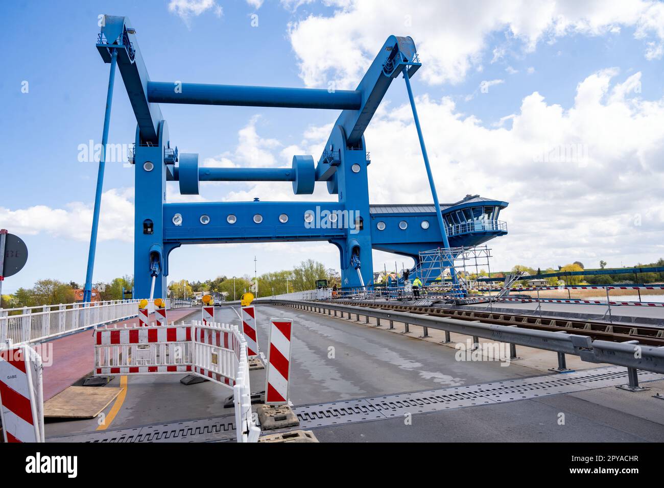 Bascule bridge of wolgast hi-res stock photography and images - Alamy