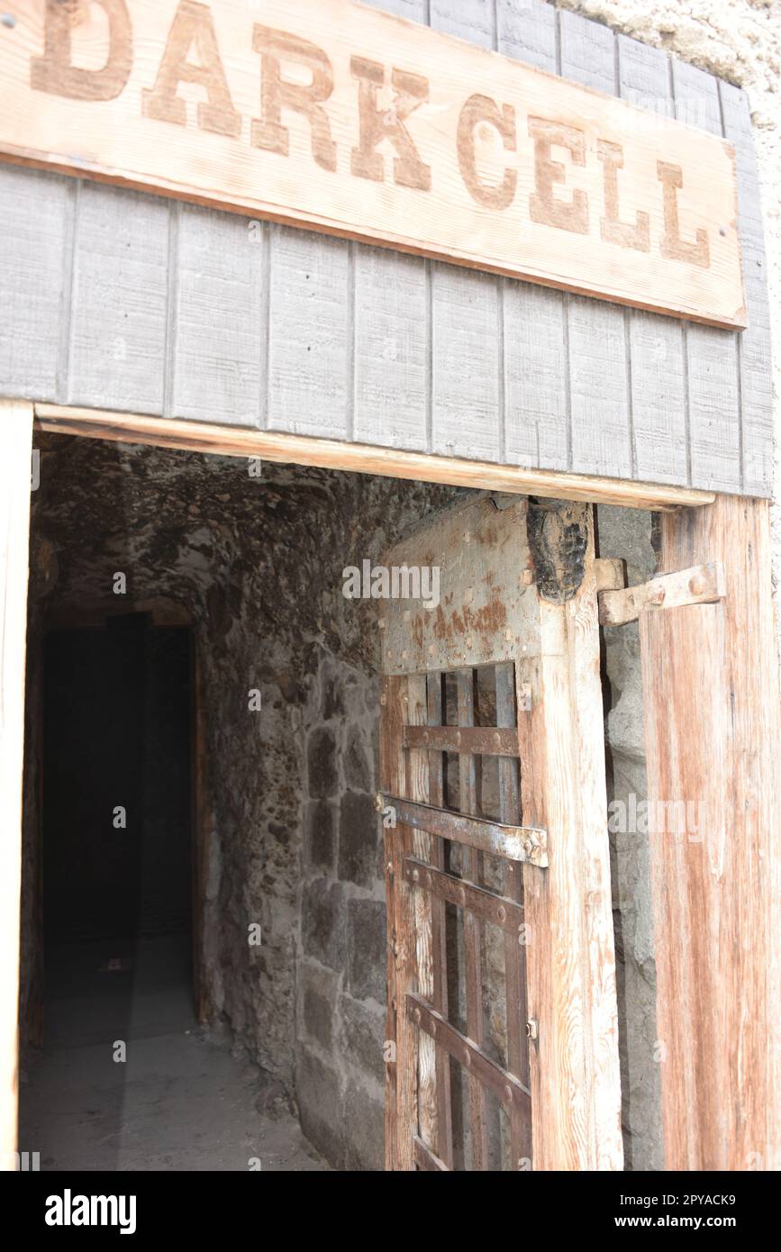 Arizona territorial prison dark cell hi-res stock photography and ...