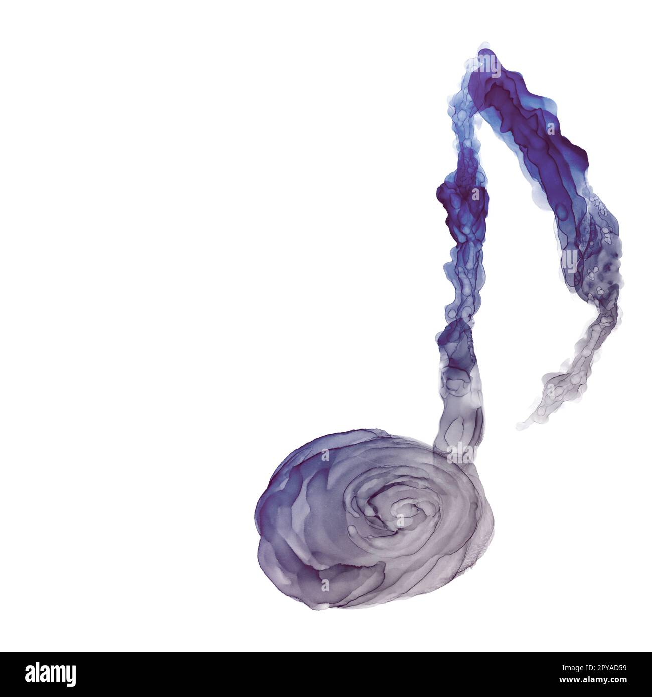 Alcohol ink art abstract square background template. A dark blue ...