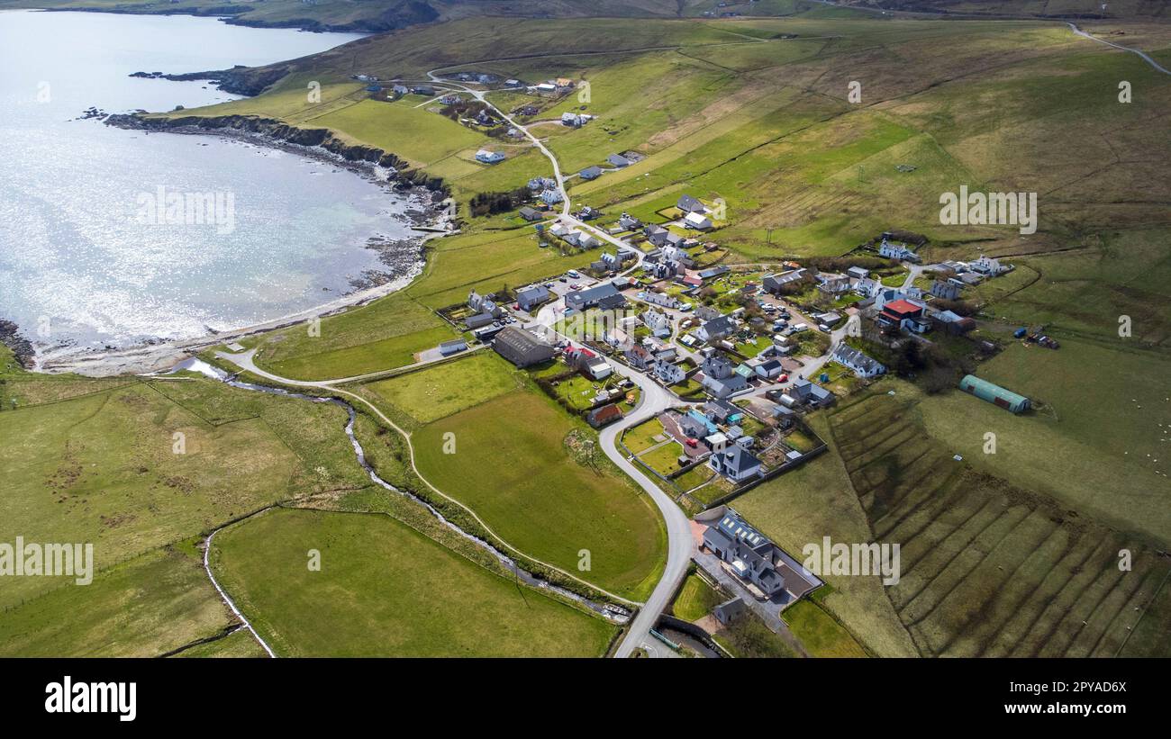 Hoswick bay hi-res stock photography and images - Alamy