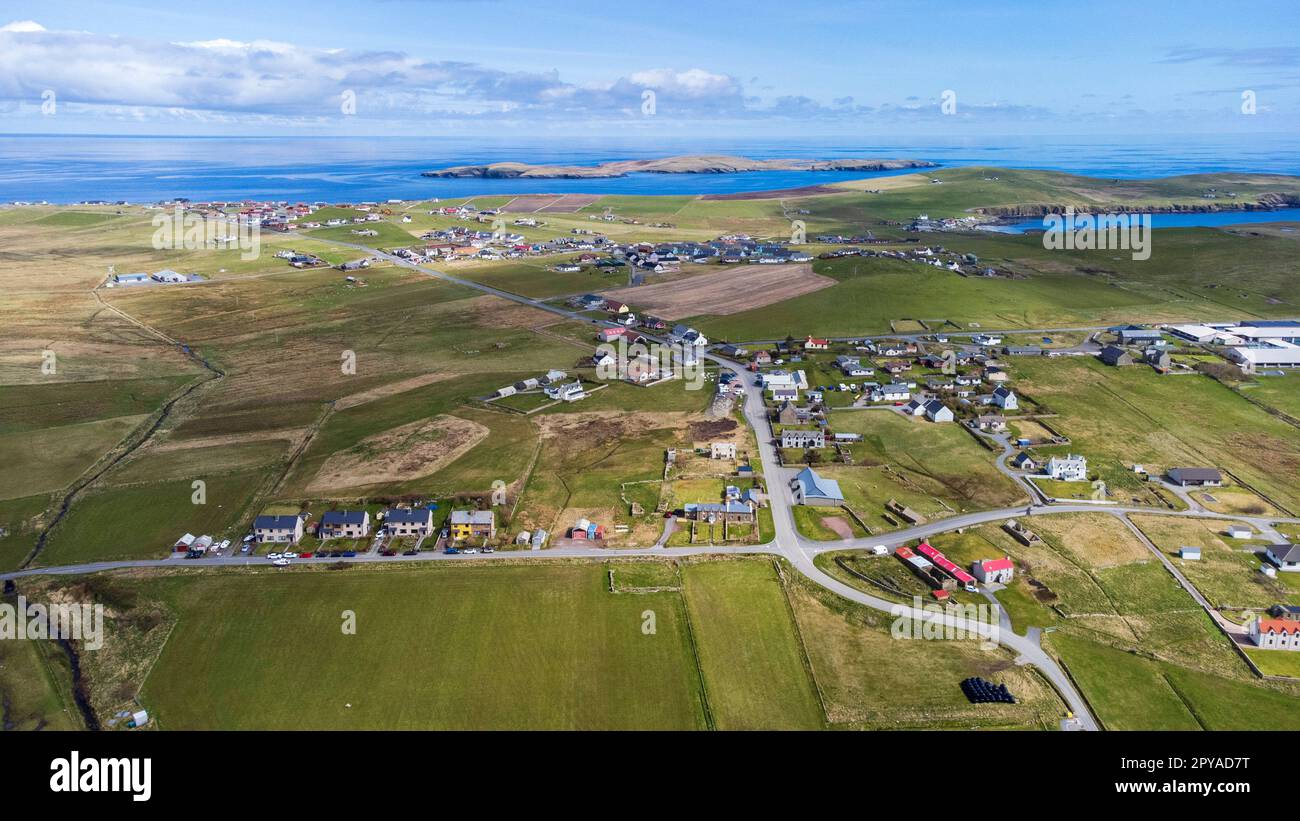 Hoswick bay hi-res stock photography and images - Alamy
