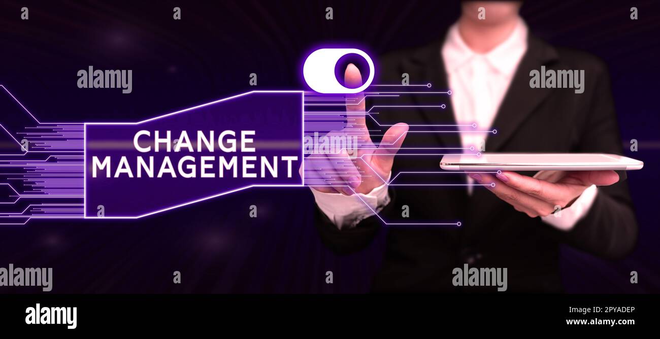 Change management sign hi-res stock photography and images - Alamy