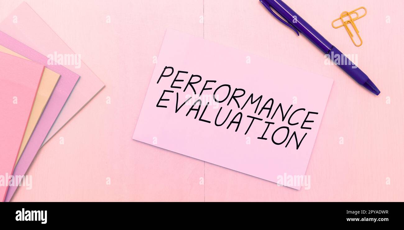 Conceptual display Performance Evaluation. Word for the development and ...
