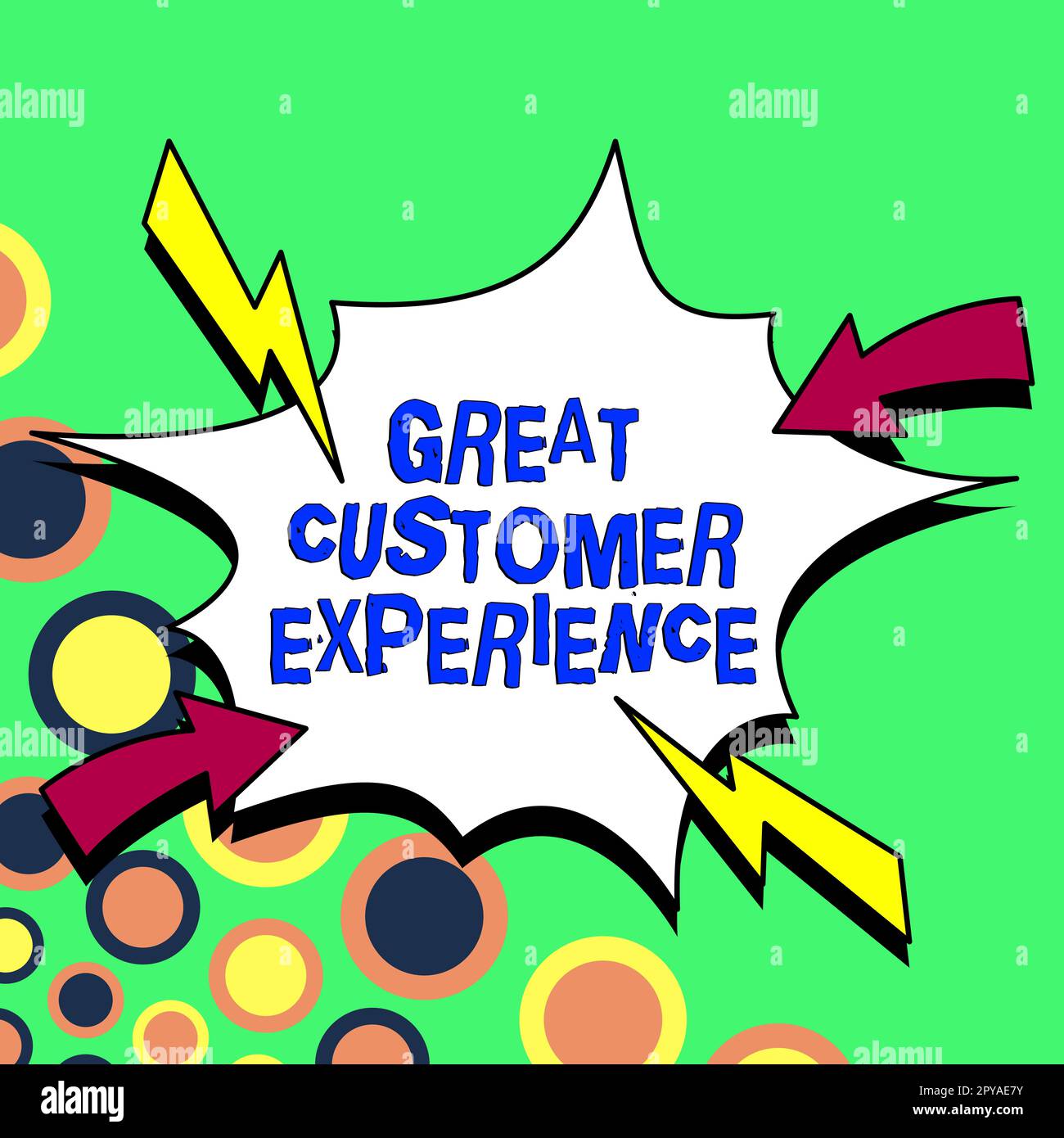 Writing displaying text Great Customer Experience. Business approach ...