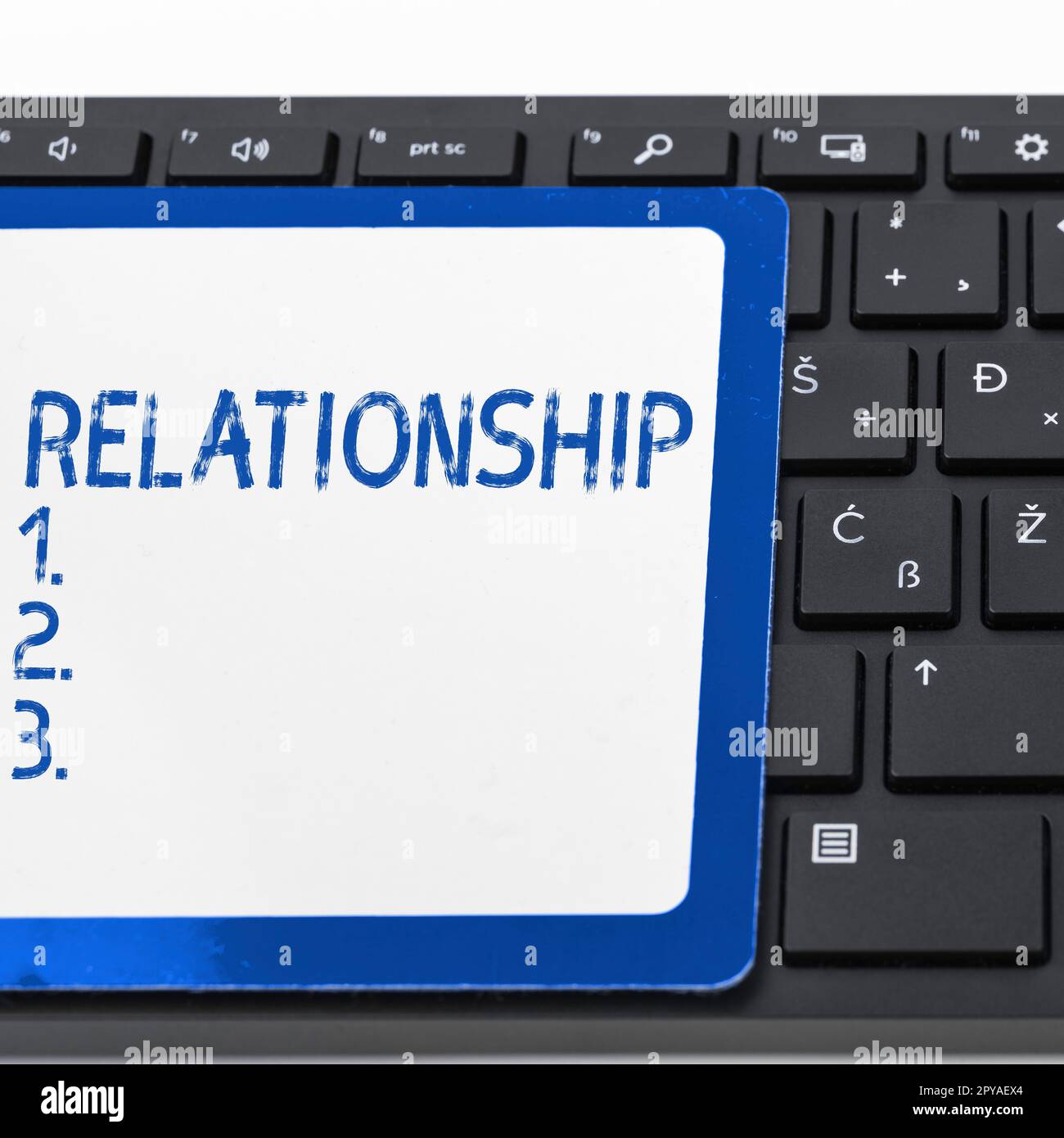 Text sign showing Relationship. Word for Developing business growth ...