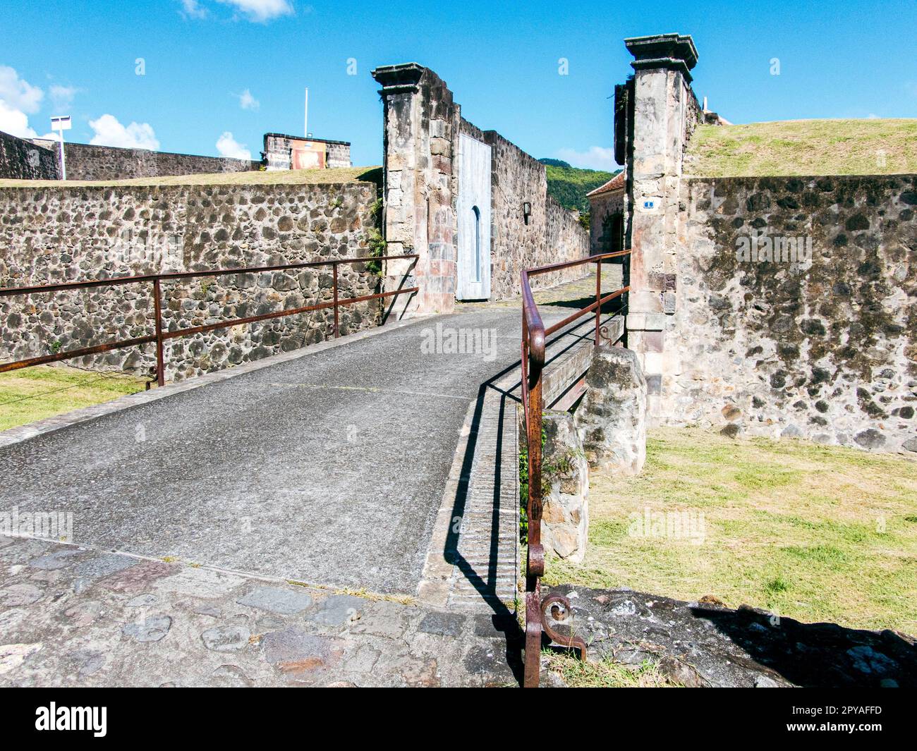 Fort Delgres, Guadeloupe, French Antilles Stock Photo - Alamy