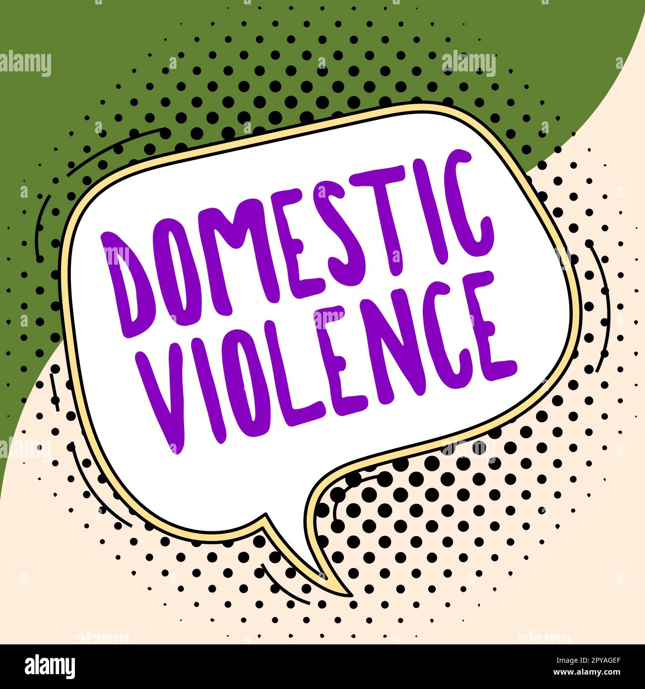 Text showing inspiration Domestic Violence. Business approach violent ...
