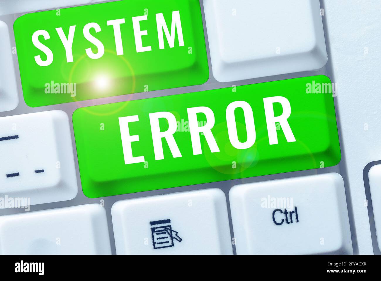 Text showing inspiration System Error. Conceptual photo Technological ...