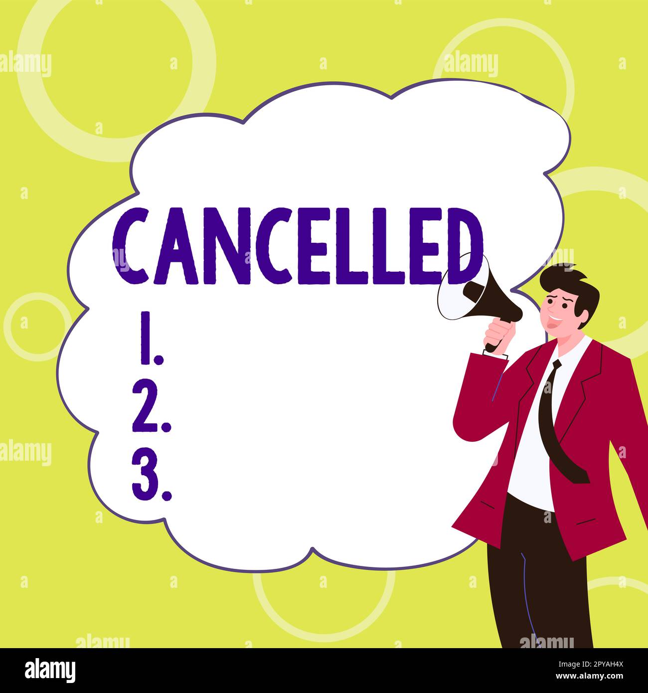 Conceptual caption Cancelled. Internet Concept decide or announce that ... Conceptual caption Cancelled. Internet Concept decide or announce that ...