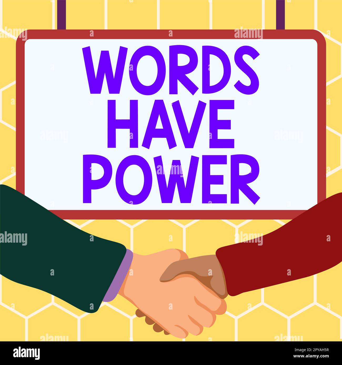 Inspiration showing sign Words Have Power. Internet Concept Energy ...