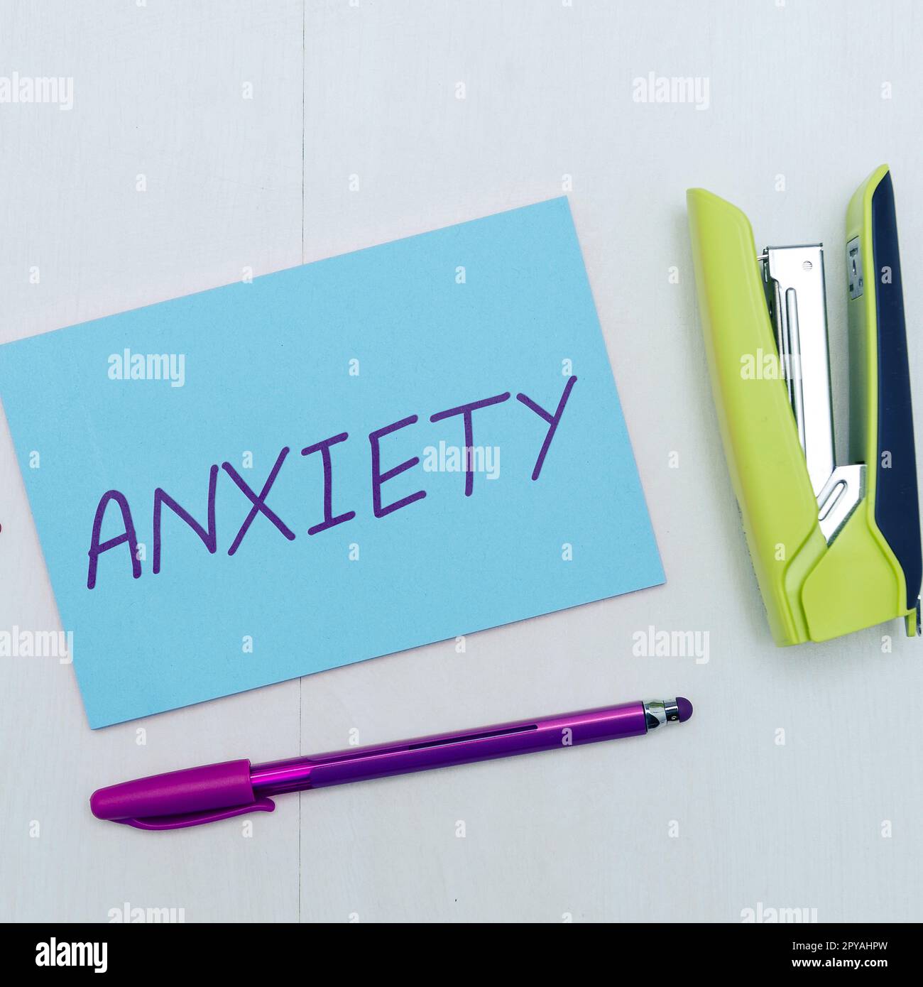 Conceptual display Anxiety. Concept meaning Excessive uneasiness and ...