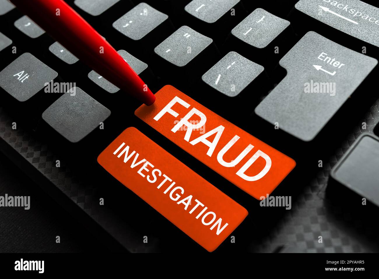 Inspiration showing sign Fraud Investigation. Business idea process of ...