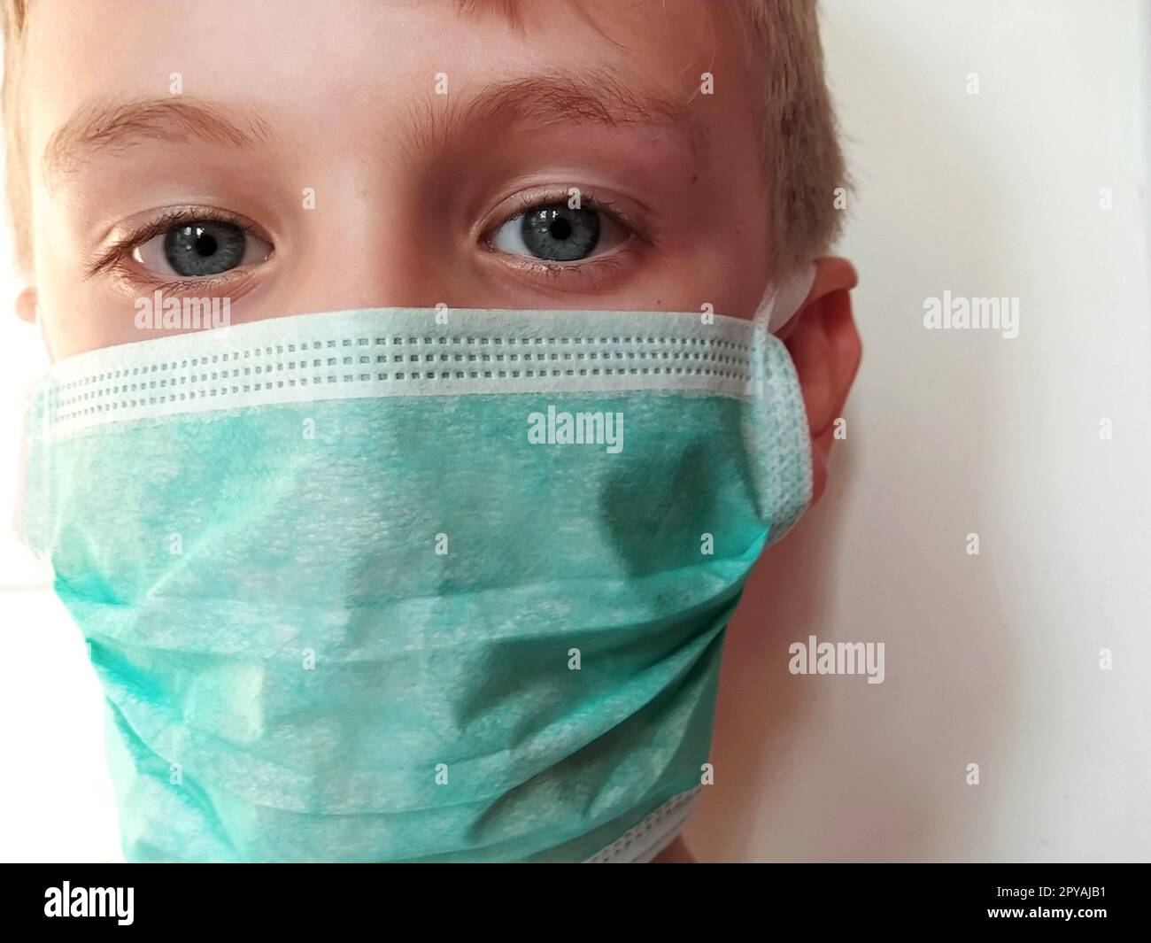 Masked kid teenager hi-res stock photography and images - Alamy