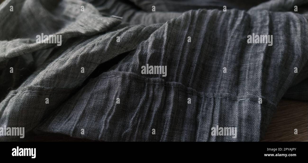 Crumpled curtain hi-res stock photography and images - Alamy